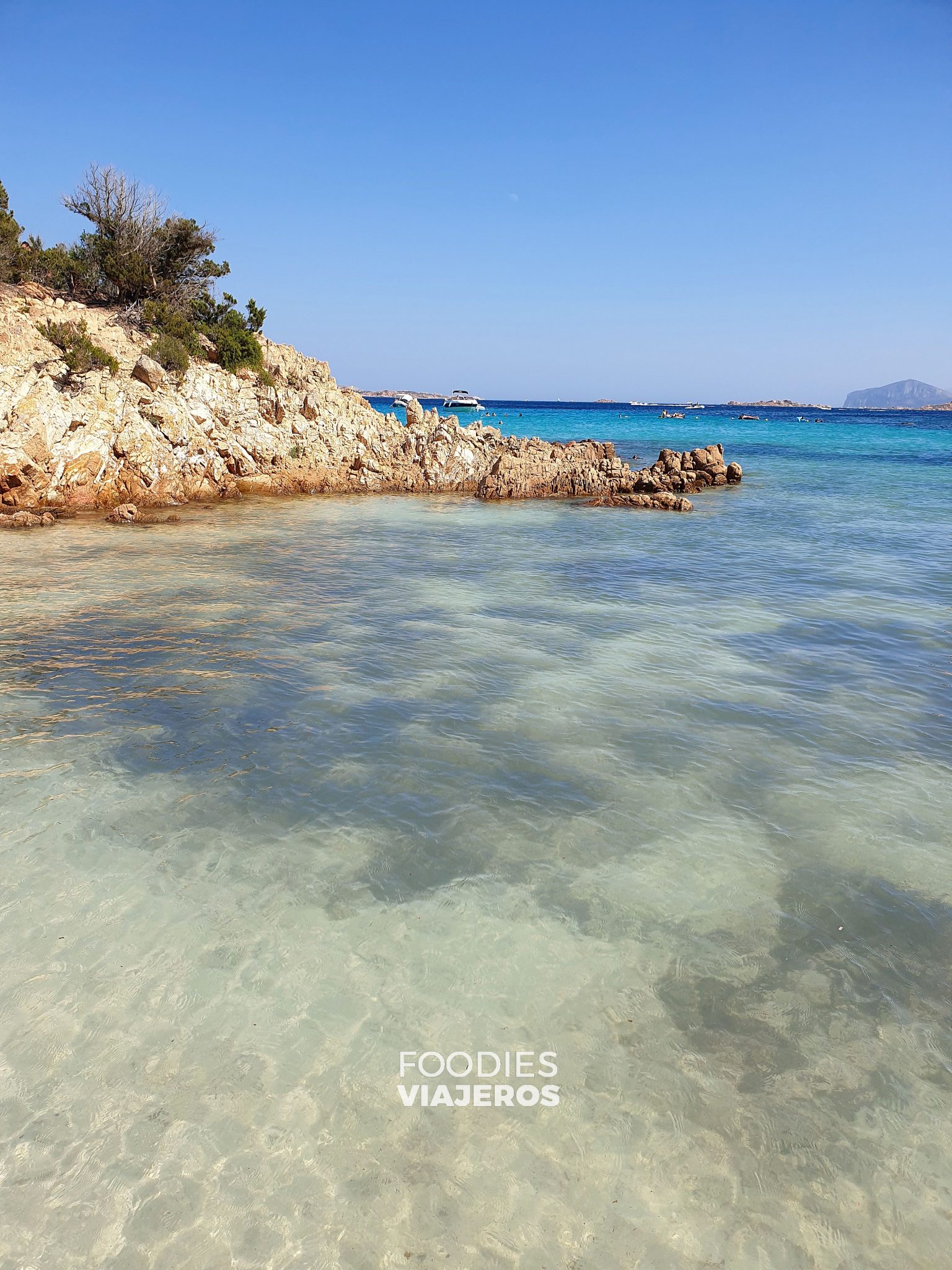 Best beaches and coves of the Costa Smeralda Sardinia.